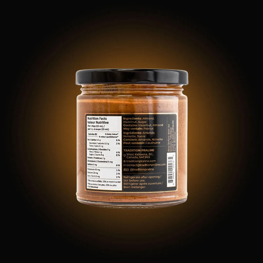 Praliné Hazelnut & Almond Praline Spread – Tradition Praline